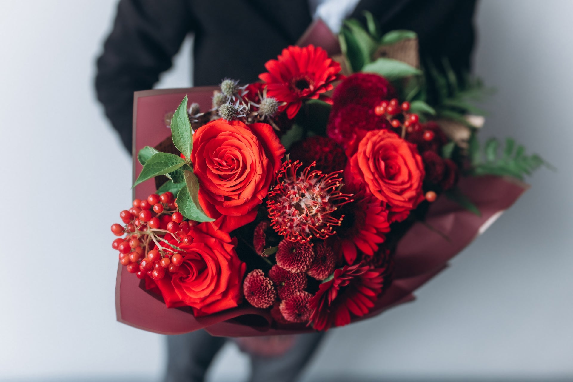 Red Flowers | Ballard Blossom Inc Seattle–Ballard Blossom